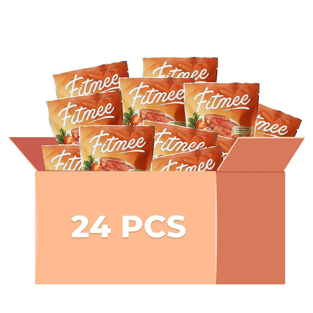 Fitmee Mi Goreng Sapi Isi 24 Pcs (1 Box) - FITCO